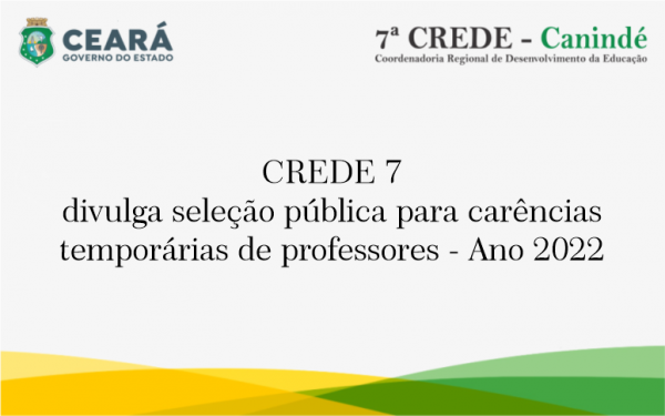 Imprensa - Coordenadoria Regional de Desenvolvimento da Educação